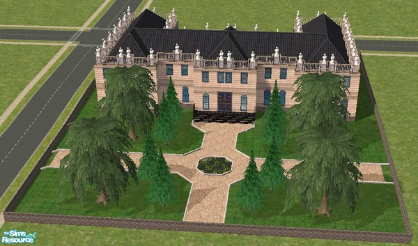 The Sims Resource | French baroque castle