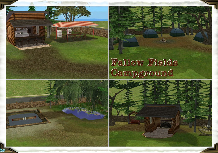 The Sims Resource - Fallow Fields Campground