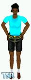The Sims Resource | Turquoise Shirt