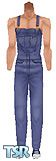 The Sims Resource | Eminem Overalls