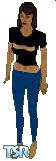The Sims Resource - Janet Jackson Outfit