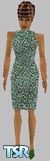 The Sims Resource - Green Dress